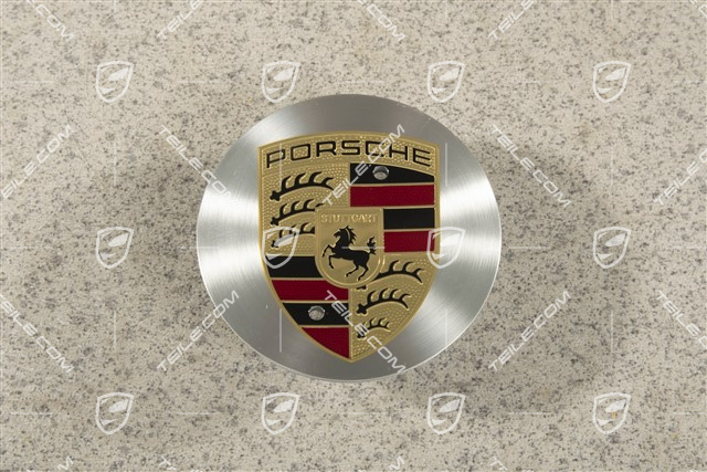 TEILE.COM | Hub cap, concave, coloured crest, RS Spyder, aluminium ...