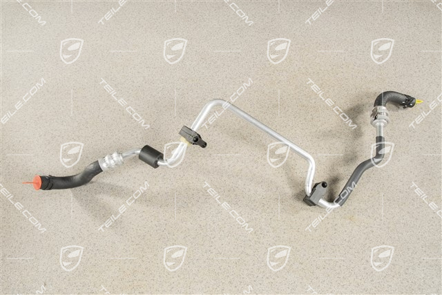 TEILE.COM | Return line / new / Panamera 970 / 403-01 Power steering ...