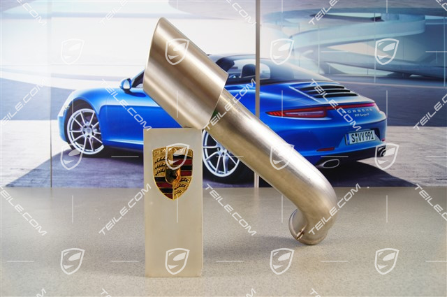 TEILE.COM | Exhaust system tail pipe, standard tailpipe, 4-pipe look ...