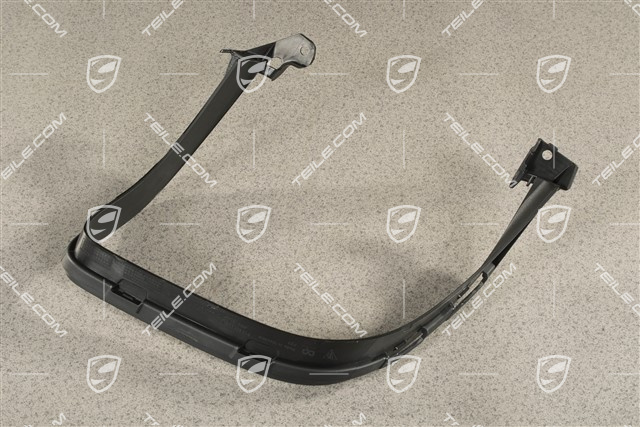 TEILE.COM | Rear bumper Exhaust system tail pipe cover trim, Black ...