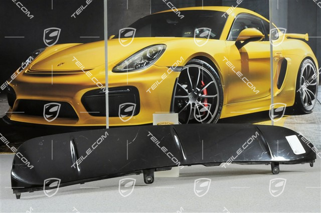 TEILE.COM | Rear bumper lower cover, centre / used / Panamera 970 / 802 ...