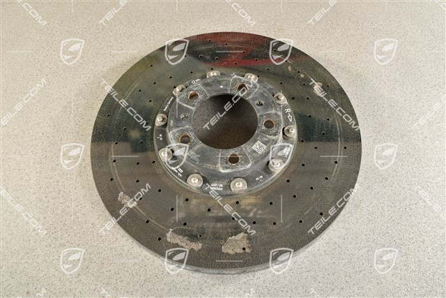 TEILE.COM | PCCB ceramik brake disc, 20-inch / 420mm, damaged, R / used ...