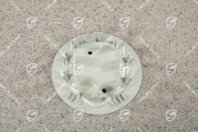 TEILE.COM | Center cap, concave, coloured Porsche crest / new ...