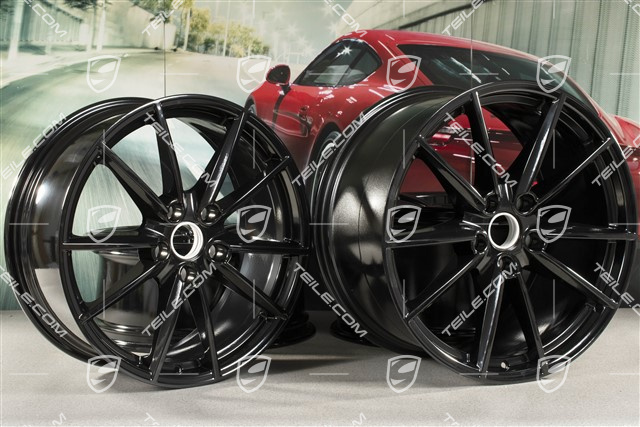 TEILE.COM | 20+21-inch wheel rim set Carrera S, rims: front 8,5Jx20 ...