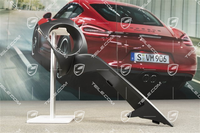 TEILE.COM | Disc / cover for front bumper retaining frame, Matt black ...
