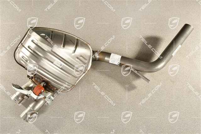 TEILE.COM | Rear silencer, Turbo, L / new / Panamera 970 / 202-00 ...