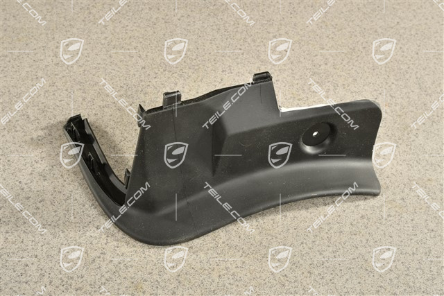 TEILE.COM | Rubber lip sill cover, rear, black, R / new / Panamera 970 ...