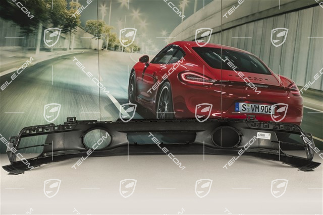 TEILE.COM | Sport Design package, Rear bumper lower cover / diffuser ...