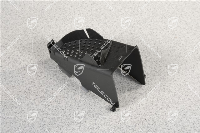 TEILE.COM | Air duct / guide, Black, L / new / Macan 95B / 105-17 ...