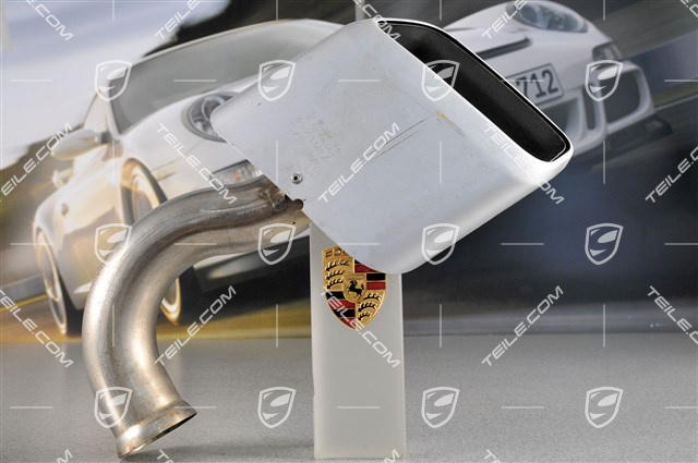 TEILE.COM | Tail pipe, standard, L / used / Cayenne 958 / 202-00 ...
