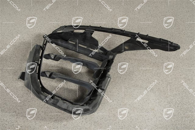 TEILE.COM | Front bumper, side ventilation grille, Black, R / used ...