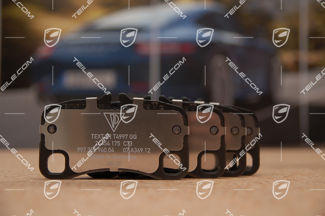 TEILE.COM | Bremsbelag-Reparatursatz, Bremssattel schwarz, Carrera 2 ...