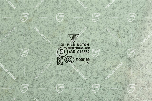 TEILE.COM | Coupe, Door side window glass, L / new / 911 992 / 805-00 ...