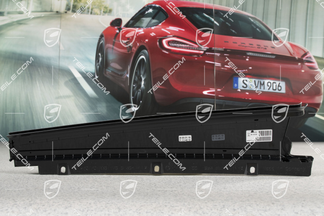 TEILE.COM | Rear door, B-pillar outer cover / trim, L / new / Macan ...