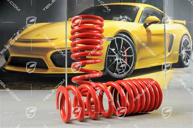 TEILE.COM | Coil spring set (L+R), identification red / new / 911 997 / ...