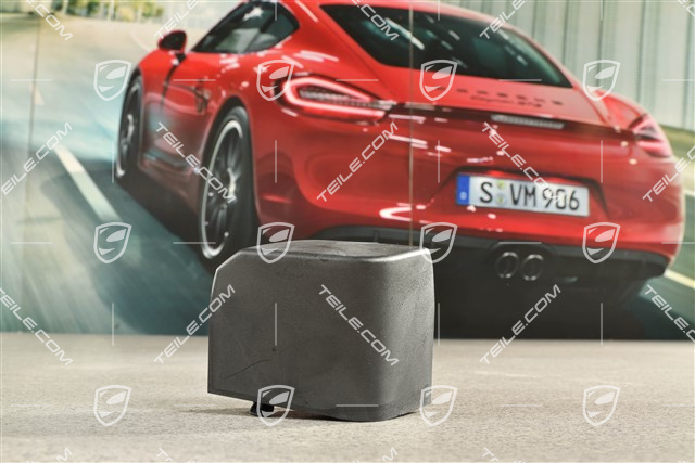 TEILE.COM | Rear bumper trim , Black matte / new / 911 992 / 802-05 ...