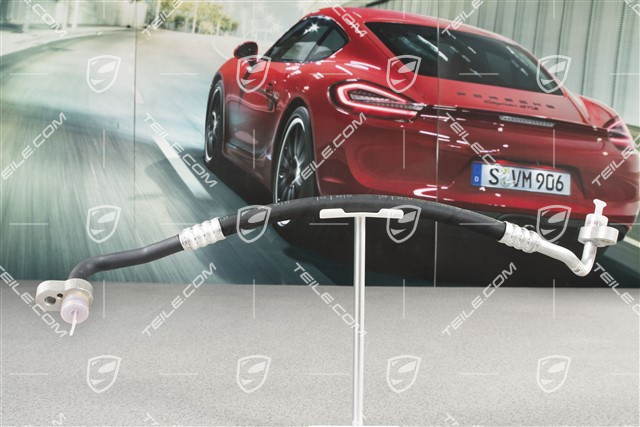 TEILE.COM | A/C pressure line to condenser / new / Cayenne 958 / 813-25 ...