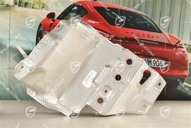 TEILE.COM | Heat protection / shield, rear, R / new / Macan 95B / 202 ...