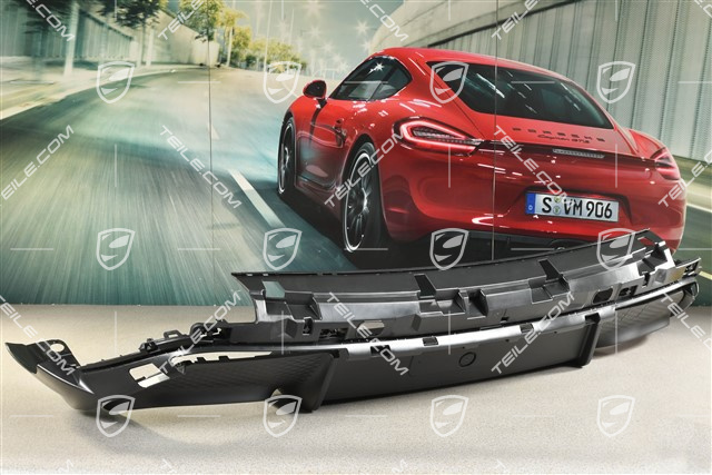 TEILE.COM | Rear bumper Cover / diffuser, Sport Design / GTS / new ...
