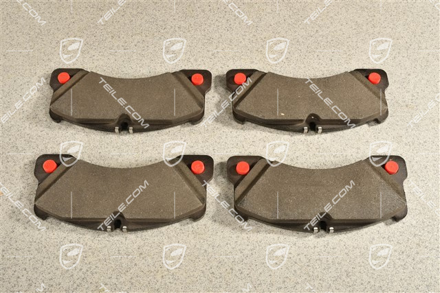 TEILE.COM | Brake pads, front axle / new / Macan / 602-02 PCCB ceramic ...
