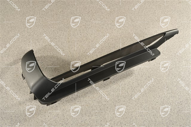 TEILE.COM | Disc / cover, retaining frame, Upper, Black matte, L / new ...