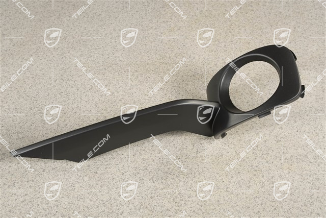 TEILE.COM | Disc / cover for front bumper retaining frame, Matt black ...