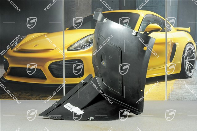 TEILE.COM | Wheel-housing liner, Front, Hybrid, L / new / Panamera 970 ...